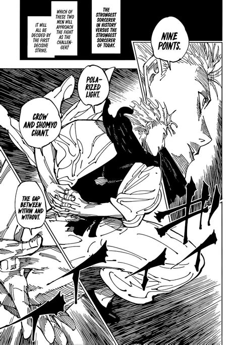 Jujutsu Kaisen Chapter 223 The Decisive Battle In The Uninhabited