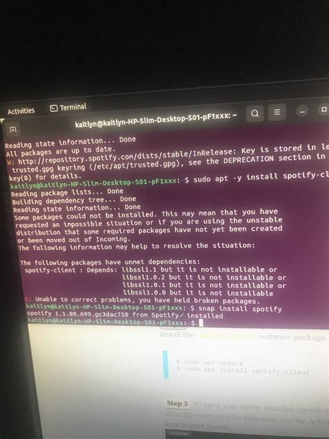 Cant Install Spotify On Ubuntu 22 04 R Ubuntu