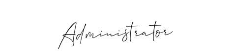 73 administrator name signature style ideas special esignature
