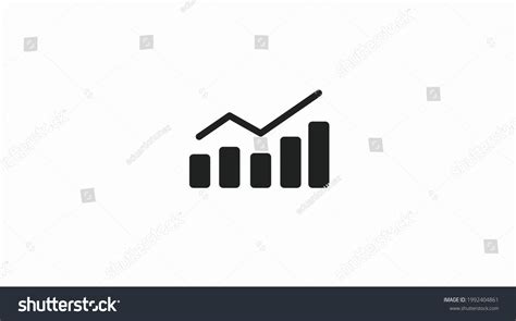 bar graph vector isolated illustration bar stock vector royalty free