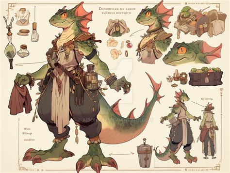 Adopt 4 Open Dnd Kobold 9 By Aibondar On Deviantart