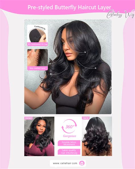 Celie Hair Hot Selling Celie Spring Wig Named Pre Styled Butterfly