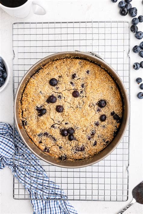 Keto Blueberry Cream Cheese Coffee Cake Bobbis Kozy Kitchen