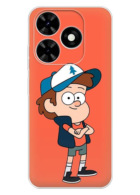 Чехол для Техно Поп 8 из силикона Gravity Falls Гравити Фолз Диппер