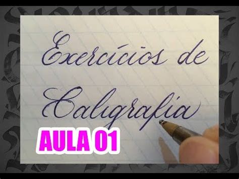 Curso De Caligrafia Calligraphy Aula Youtube Lettering