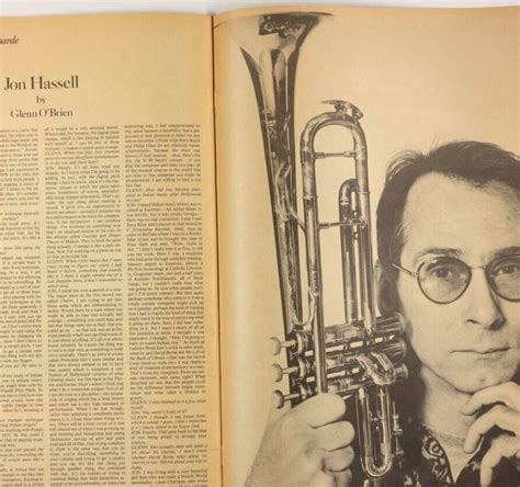 Jon Jon Hassell Profile In Interview Magazine May 1982 Written By