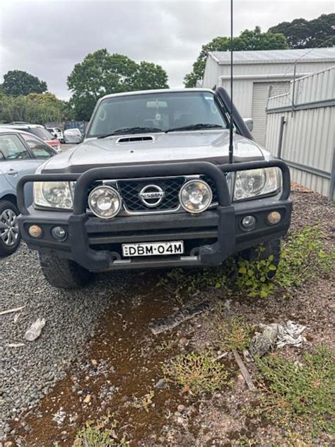 2013 Nissan Patrol Y61 Gu 9 St Silver 5 Speed Manual Wagon Cars Vans