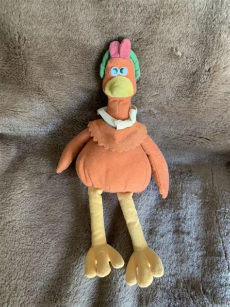 Chicken Run Soft Plush Toy Ginger Aardman Dreamworks 1999 Vivid