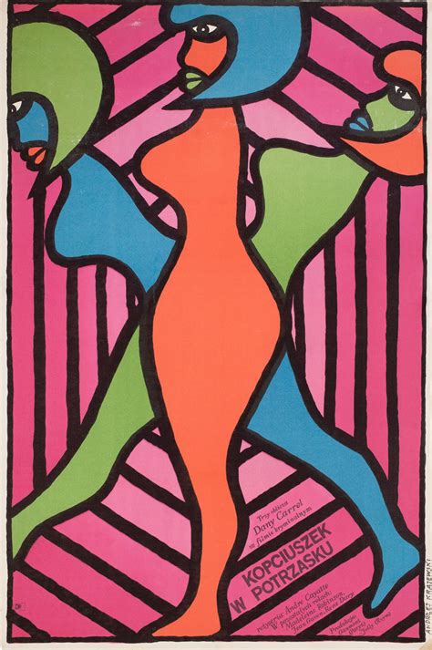 A Trap For Cinderella Original 1965 Polish A1 Movie Poster