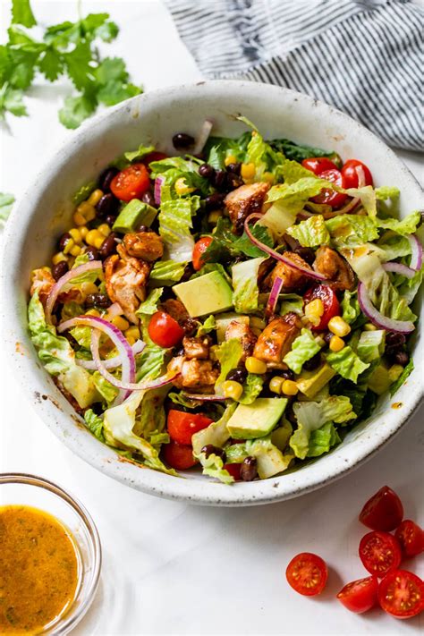 Bbq Chicken Salad The Almond Eater
