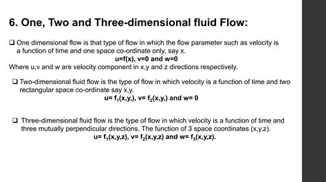 Fluid Kinematics And Dynamics Pptx