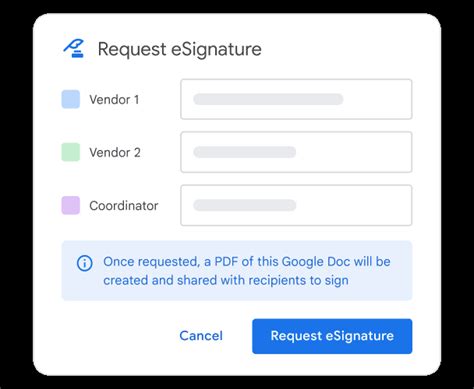 Electronic Signature For Online Documents Google Workspace