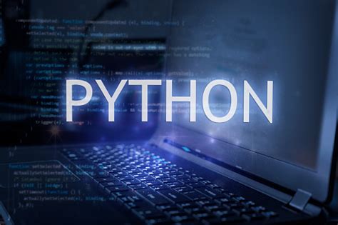 針對筆記型電腦和代碼背景的 Python 銘文學習python程式設計語言 計算機課程 培訓 照片檔及更多 編碼 照片 編碼 程式設計員