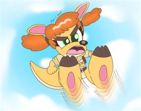 Kangaroo Kick By Harmonybunny2024 On Deviantart