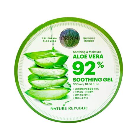 Gel Dưỡng Ẩm Chiết Xuất Lô Hội Cấp Ẩm And Làm Dịu Da Nature Republic