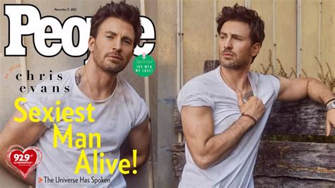 ¡el Universo Habló Chris Evans Es Nombrado El Hombre Más Sexy” De