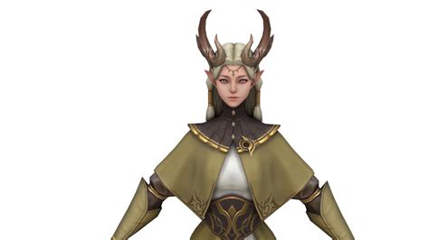 Modelo 3d Daemon Girl Modelo 3d Turbosquid 1823112