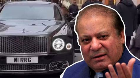 Video Nawaz Sharif Seen In Bentley Worth Rs 33 Crores In Pakistan