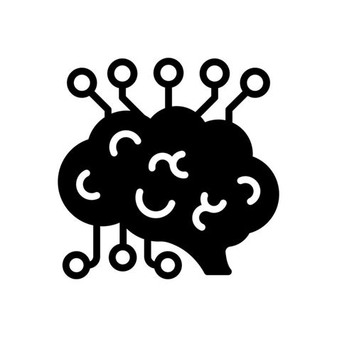 Neural Network Icon In Vector Illustration Vector Art At Vecteezy