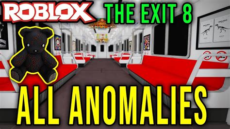 THE EXIT 8 METRO MAP ALL ANOMALIES ENDING Roblox YouTube
