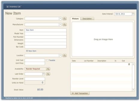 FileMaker Starter Solutions Brilliant Scoops