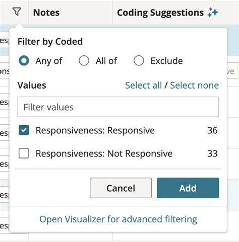 Recommended Workflow To Leverage Coding Suggestions For Review