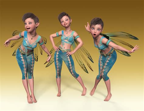 Cdi Pixie Poses For Genesis 9 Daz 3d