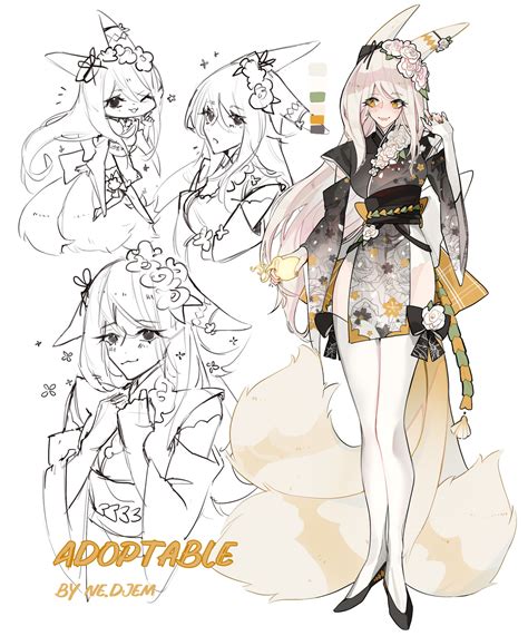 Closed Adoptable Auction 31 By Nedjemmm On Deviantart