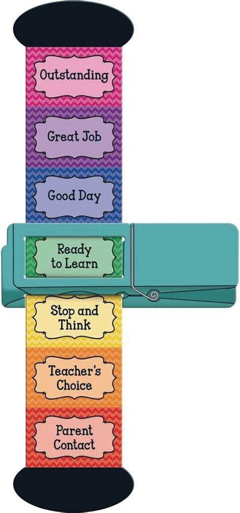 Mini Behavior Trackers Set Of 12 8⅜h Each Encourage Students To