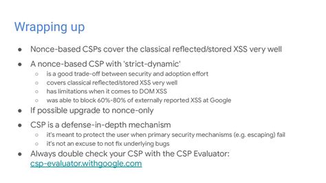 CSP A Successful Mess Between Hardening And Mitigation Speaker Deck