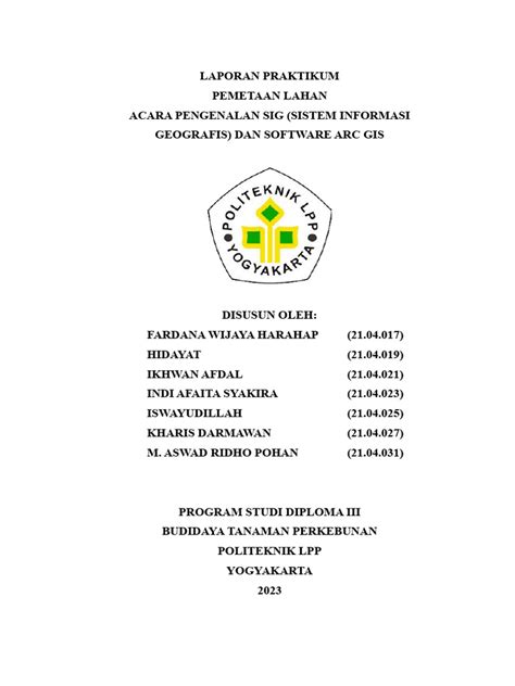 Laporan Pemetaan Pengenalan Sig Sistem Informasi Geografis Dan Software Arcgis Kelompok 1 Pdf