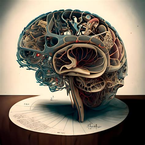 Ilustración Anatómica Del Cerebro