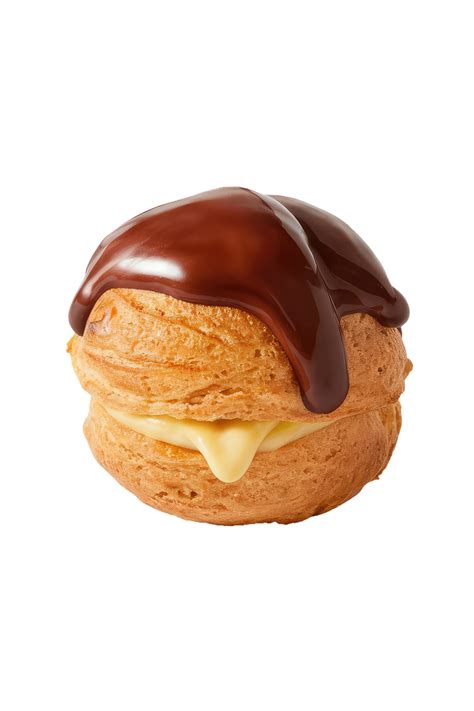 Delicious Cream Bun With Powdered Sugar 47562410 Png