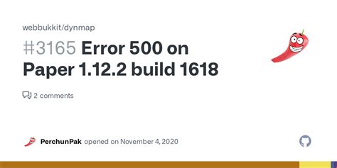 Error On Paper Build Issue Webbukkit Dynmap