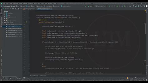 Blog App Part 33 Firebase User Registrationstart Creating User