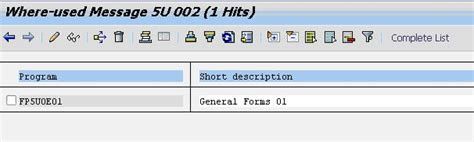 Dealing With Error Warning Messages In Sap Sap Community