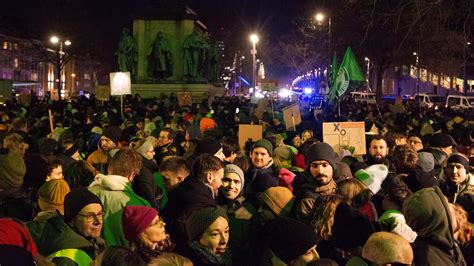 Deutschland Demonstrationen Gegen Rechtsextremismus