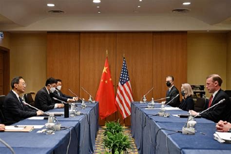 美中高層羅馬對談7小時 關切台海情勢 世界民報