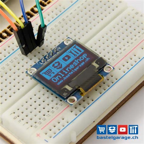OLED Display Blau I2c 128x64 0 96 Bastelgarage Elektronik Online Shop