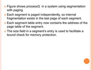 Paging Segmentation Segment With Paging PPT