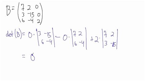 How To Find Value Of Determinant 3x3 The Determinant Is A Value