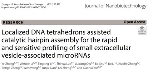 J Nanobiotechnology Dna Rna