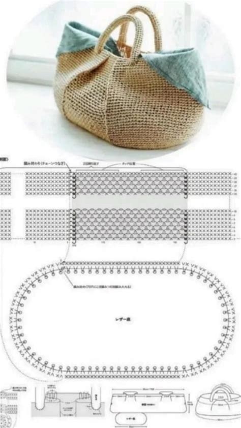 Schema Borsa Uncinetto Borse Fai Da Te Uncinetto Tutorial Borse Fai Da Te Uncinetto Uncinetto