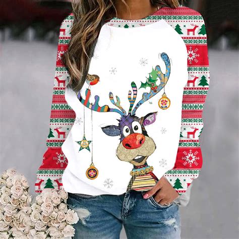 Zeceouar 50 Off Clearanceugly Christmas Sweater For Womenwomens