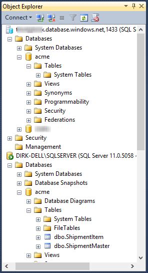 Azure Databases Restore Local Database To Azure