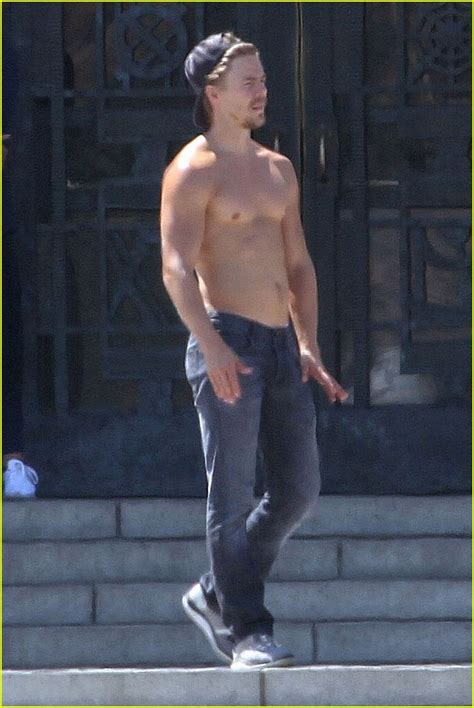 Derek Hough And The Dwts Guys Go Shirtless To Film Promo Photo 3745510