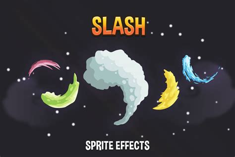 Free Slash Sprite Cartoon Effects Pack