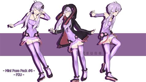 Mmd Pose Pack 6 P2u Dl By Kitsunenokiba On Deviantart