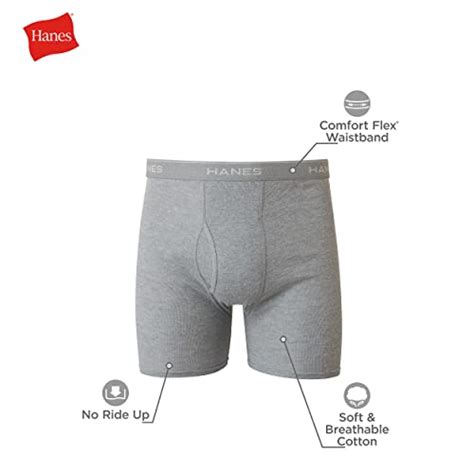 Hanes Men Hanes Boxer Briefs Cool Dri Moisture Wicking Underwear