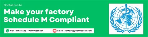 Schedule M Compliance Deadline Approaching Pharmadocx Consultants